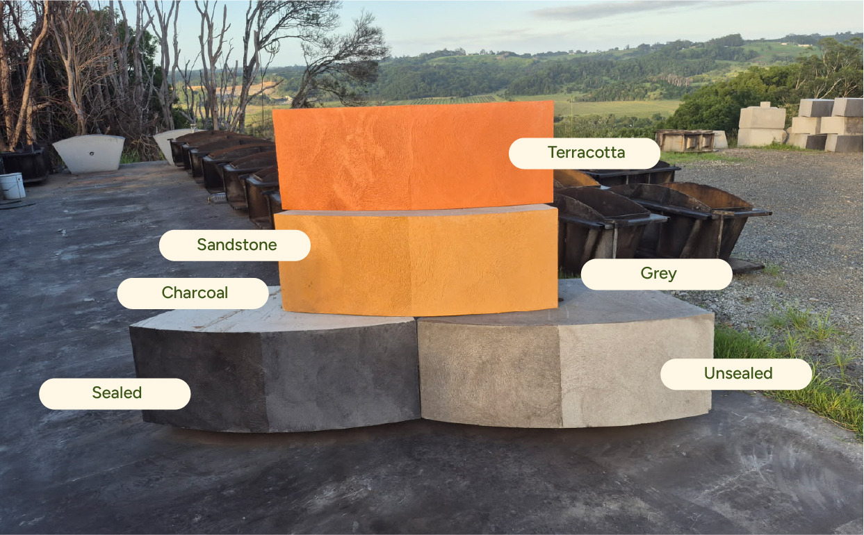 Eco Concrete Blocks - Mass Concrete Retaining Wall System